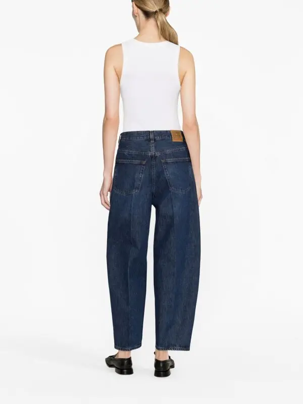TOTEME Tapered High-waist Jeans - Blue