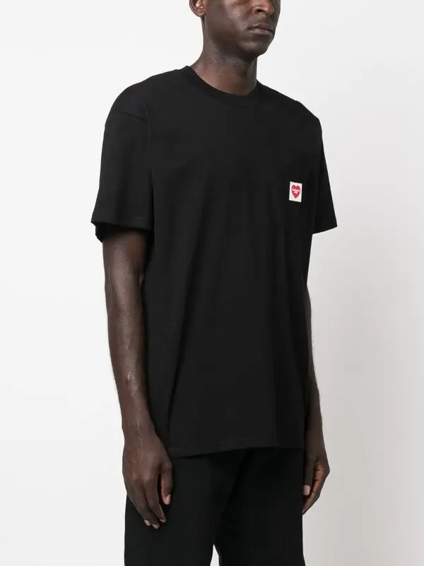 Carhartt Work In Progress Logo-patch Cotton T-shirt - Black