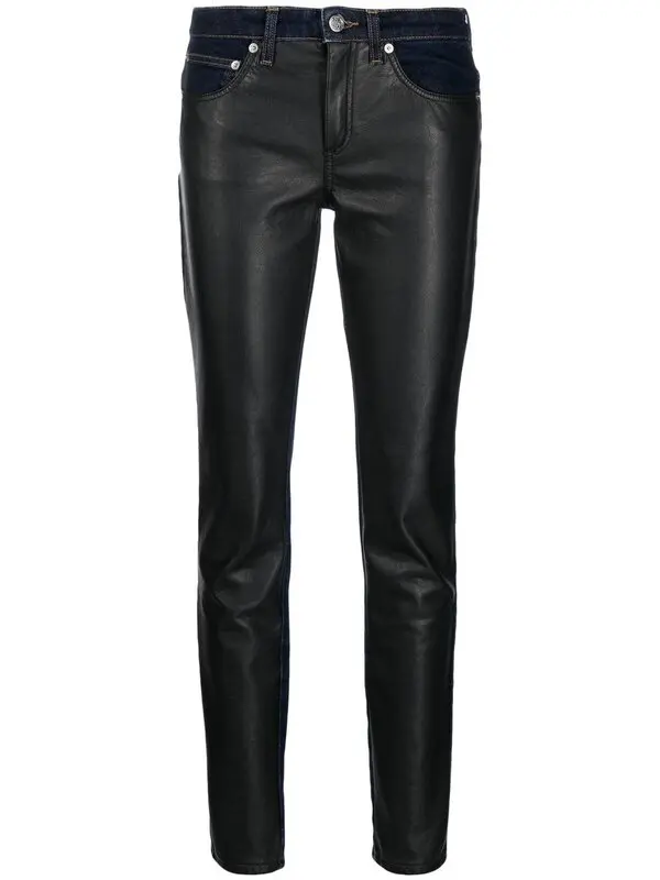 Roberto Cavalli Panelled Design Jeans