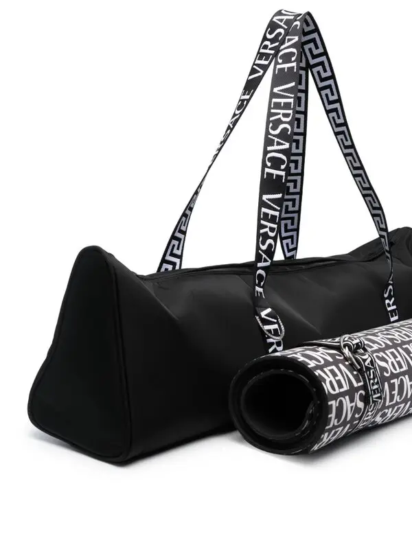 Versace Logo-tape Gym Bag