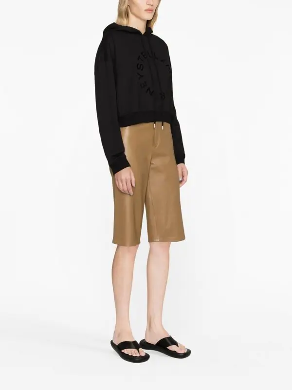 Stella McCartney Logo-print Cropped Sweatshirt