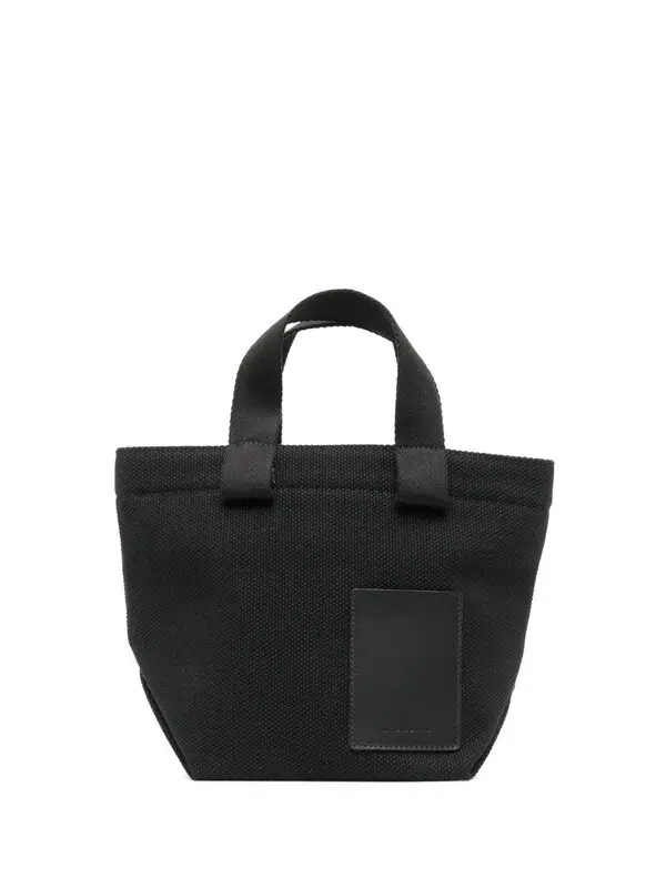 Il Bisonte Logo-patch Tote Bag - Black