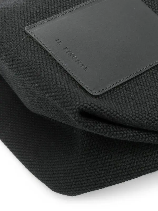 Il Bisonte Logo-patch Tote Bag - Black