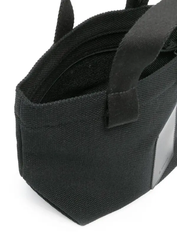 Il Bisonte Logo-patch Tote Bag - Black