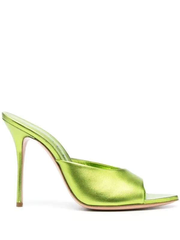 Casadei Julia Ilary Flash Sandals - Green