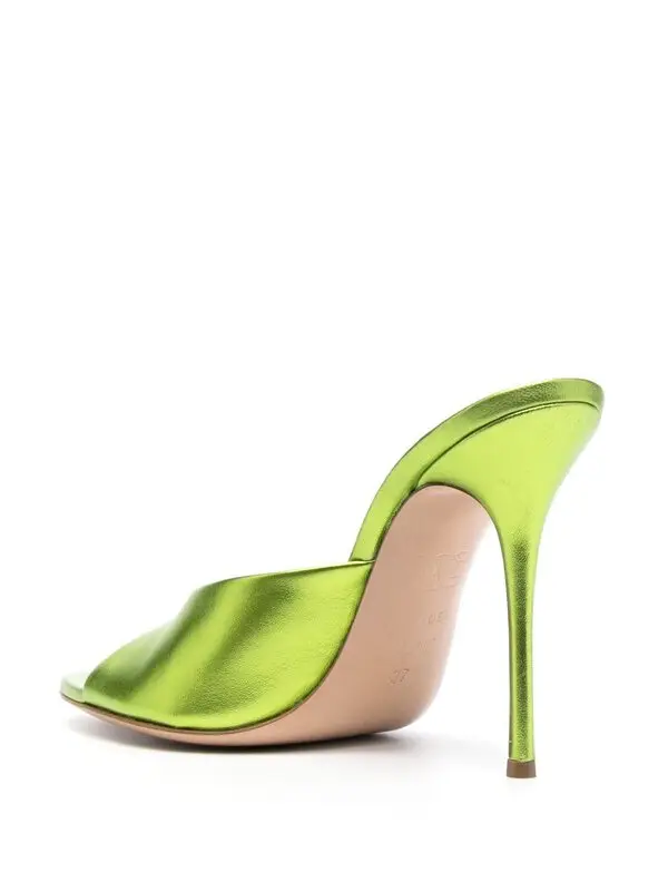 Casadei Julia Ilary Flash Sandals - Green