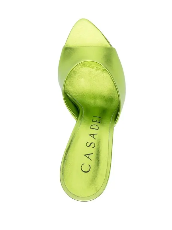 Casadei Julia Ilary Flash Sandals - Green