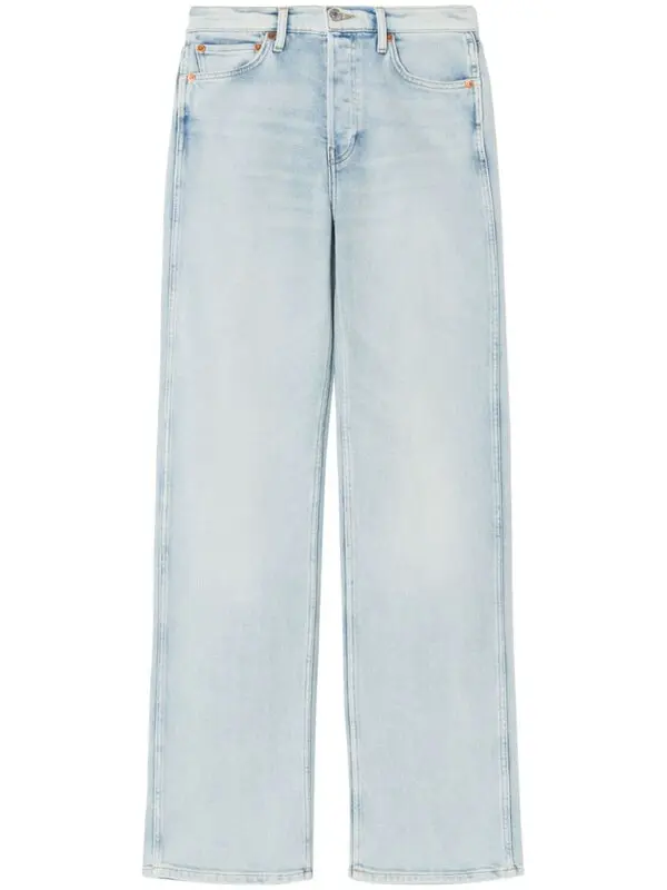 RE/DONE High-rise Loose Wide Leg Jeans