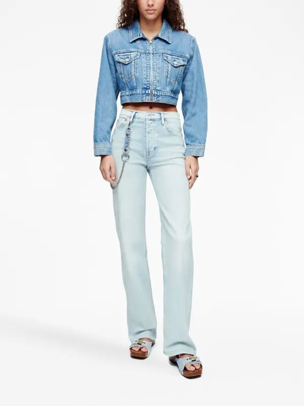 RE/DONE High-rise Loose Wide Leg Jeans