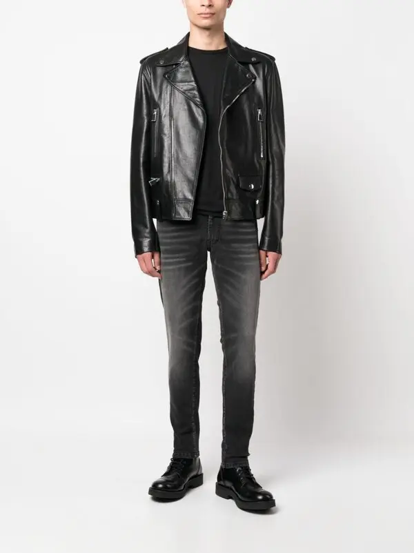 SALVATORE SANTORO Faded Skinny Jeans