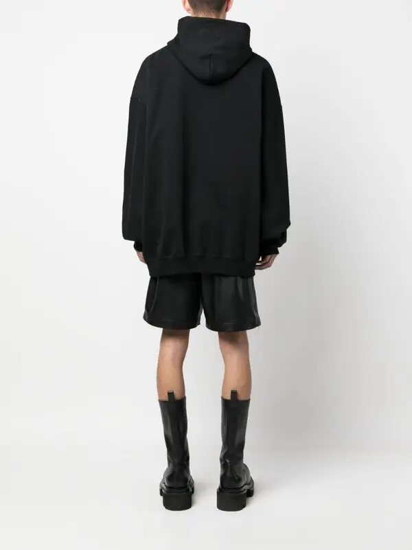Vetements Rainbow Text-print Hoodie