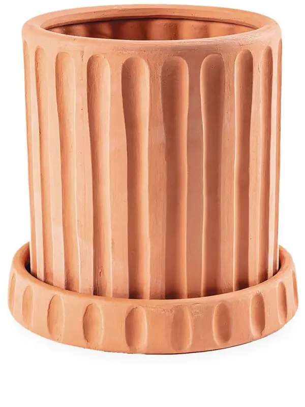 SELETTI Magna Graecia Dorico Vase - Orange