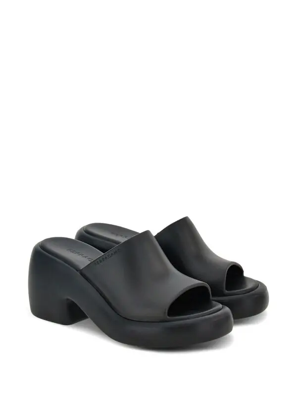 FERRAGAMO 55mm Open-toe Block Heel Sandals