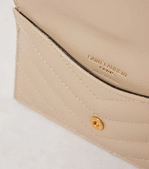 Saint Laurent Cassandre Leather Wallet