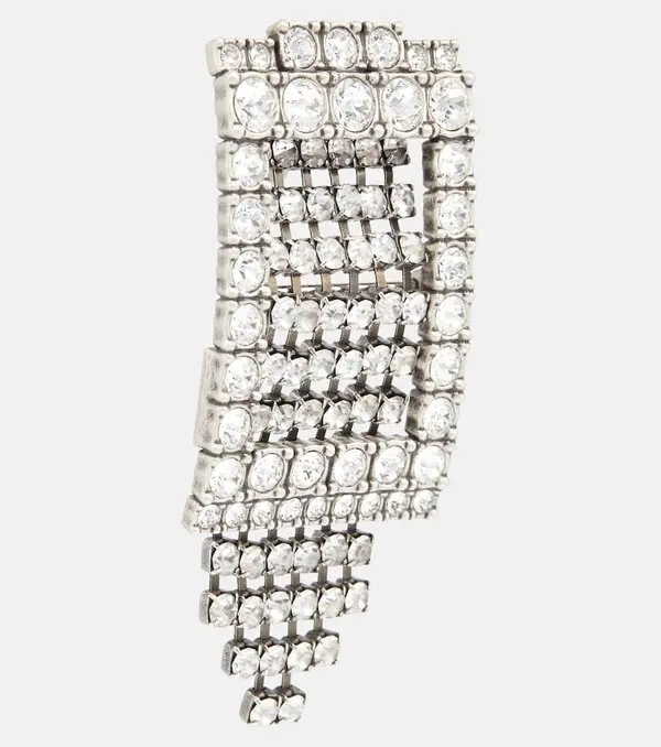 Balenciaga Club Crystal-embellished Drop Earrings