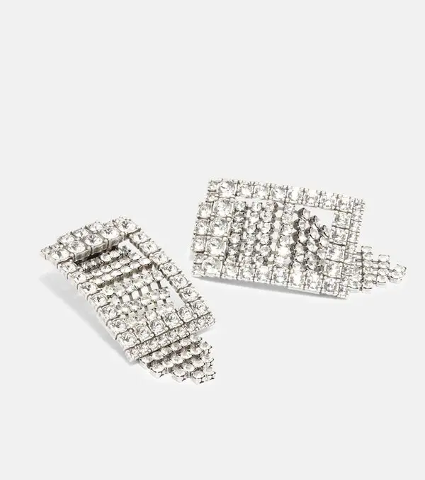 Balenciaga Club Crystal-embellished Drop Earrings