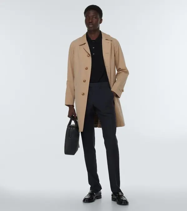 Burberry Wool And Silk Polo Top