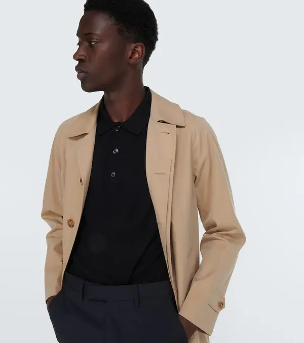 Burberry Wool And Silk Polo Top