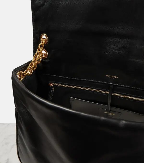 Saint Laurent Jamie 4.3 Leather Shoulder Bag - Black