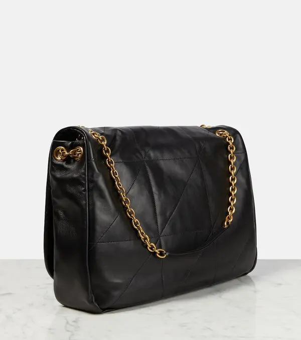 Saint Laurent Jamie 4.3 Leather Shoulder Bag - Black