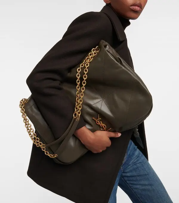 Saint Laurent Jamie 4.3 Leather Shoulder Bag - Brown
