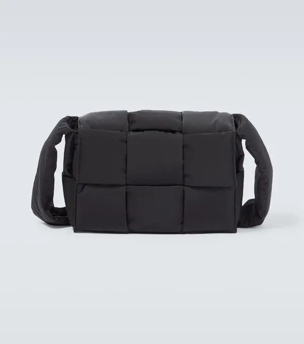 Bottega Veneta Padded Tech Cassette Shoulder Bag - Black