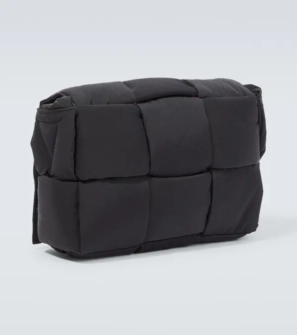 Bottega Veneta Padded Tech Cassette Shoulder Bag - Black