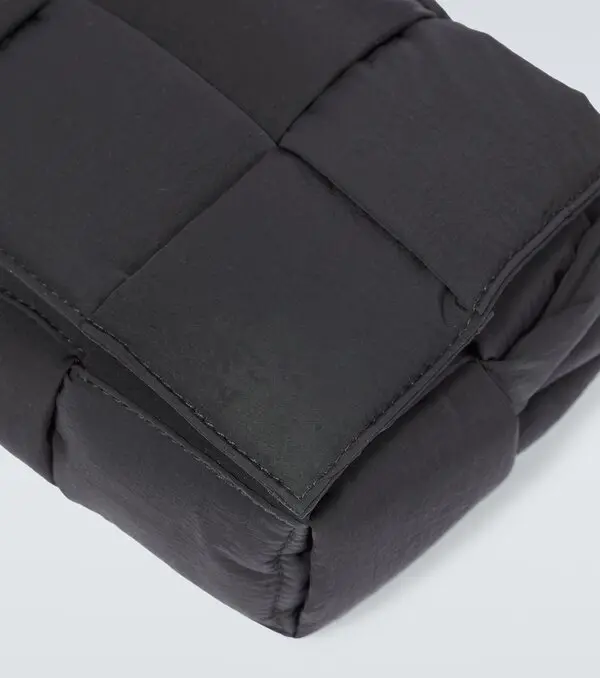 Bottega Veneta Padded Tech Cassette Shoulder Bag - Black