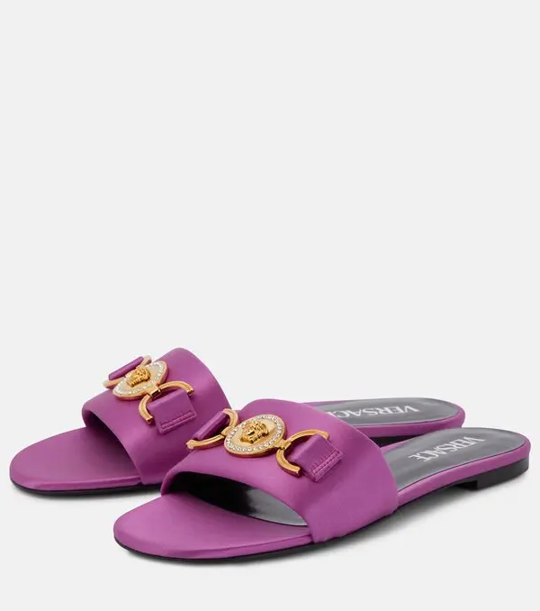 Versace Medusa '95 Satin Slides