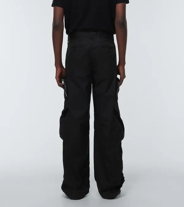 Dolce & Gabbana High-rise Straight Cotton Pants