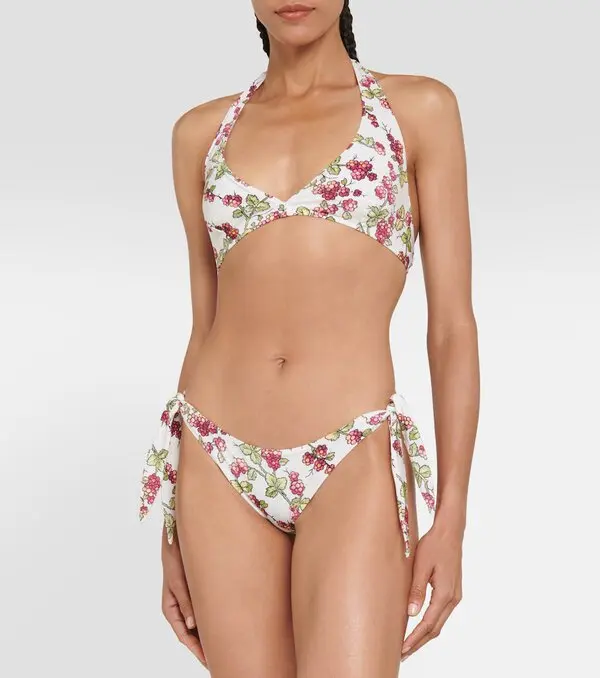 Etro Floral Halterneck Bikini