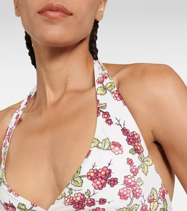 Etro Floral Halterneck Bikini