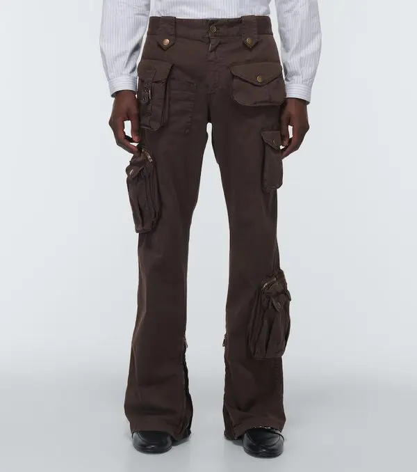 Dolce & Gabbana Mid-rise Straight Cargo Pants