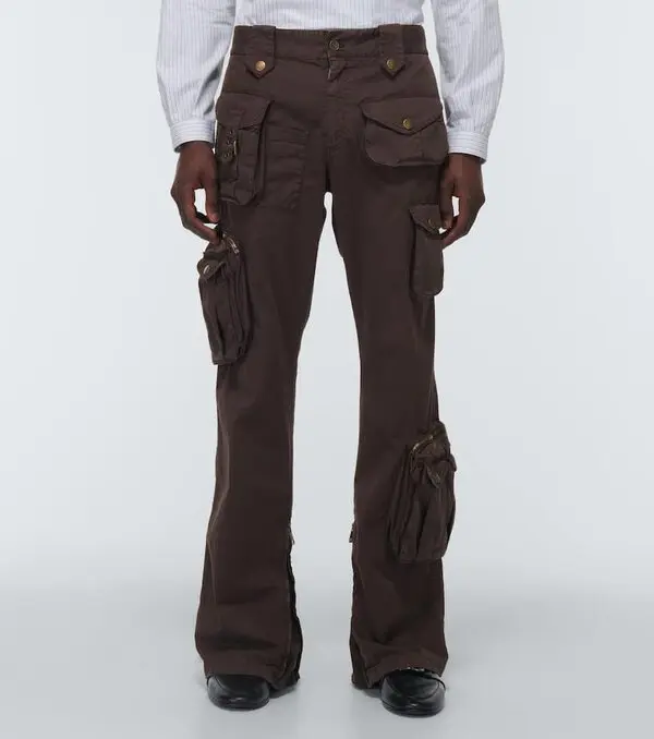 Dolce & Gabbana Mid-rise Straight Cargo Pants