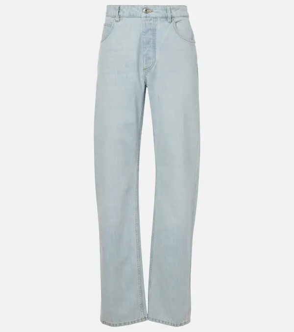 Bottega Veneta Mid-rise Straight Jeans - Blue