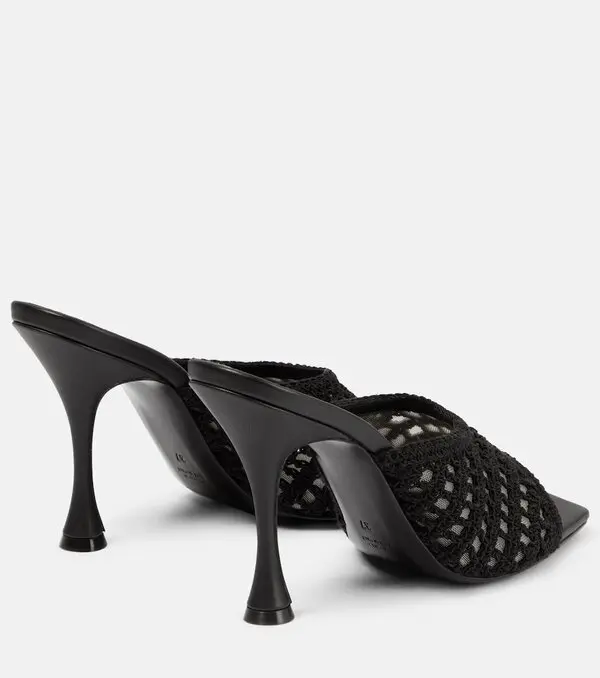 Magda Butrym Crystal-embellished Mules