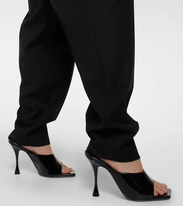 Magda Butrym Crystal-embellished Mules