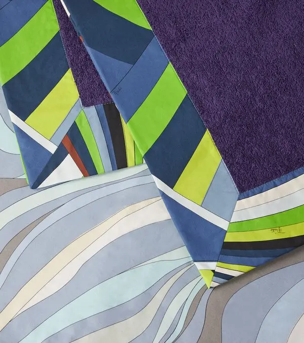 Emilio Pucci Printed Cotton Beach Towel