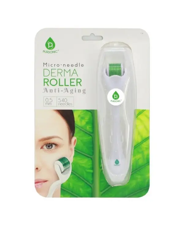 PURSONIC Micro Needle Derma Roller Anti-aging - White