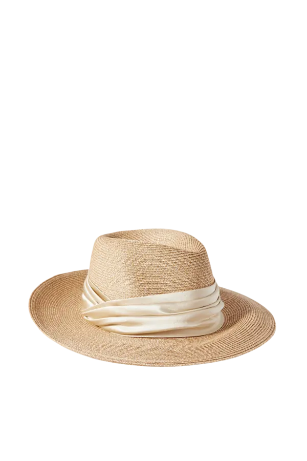 Eugenia Kim Courtney Straw Fedora - Neutrals