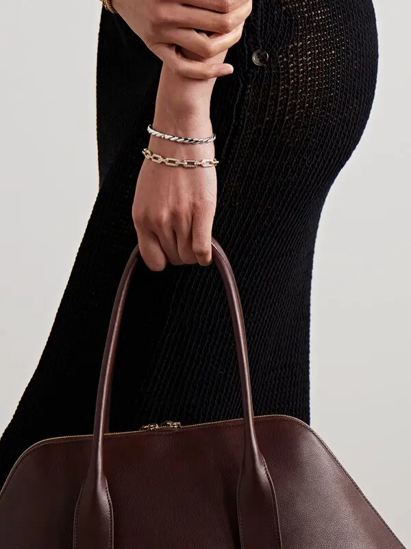 David Yurman 18-karat Diamond Link Bracelet