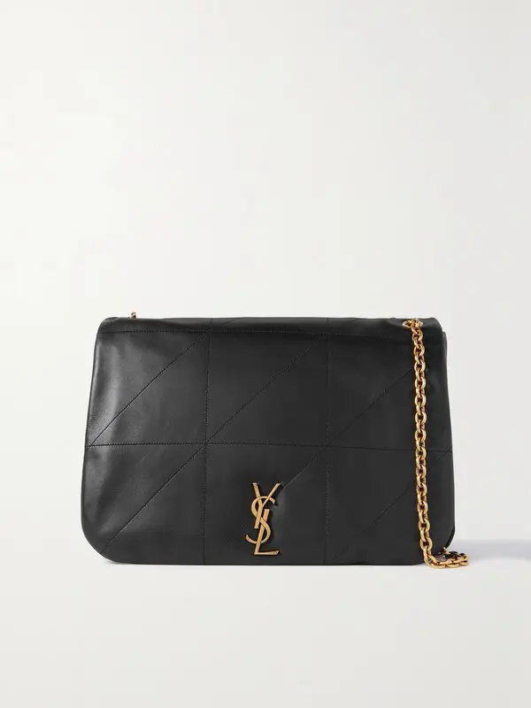 Saint Laurent Jamie 4.3 Quilted Leather Shoulder Bag - Black