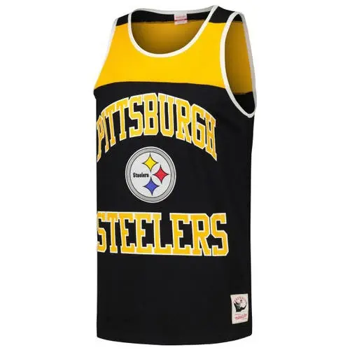 Mitchell & Ness Pittsburgh Steelers Heritage Colorblock Tank Top