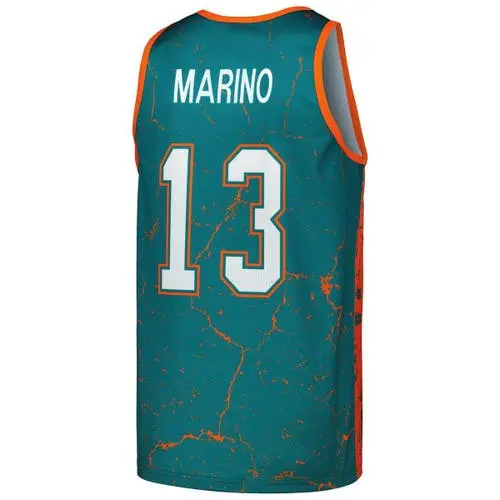 Mitchell & Ness Dan Marino Miami Dolphins 1990 Player Burst Tank Top