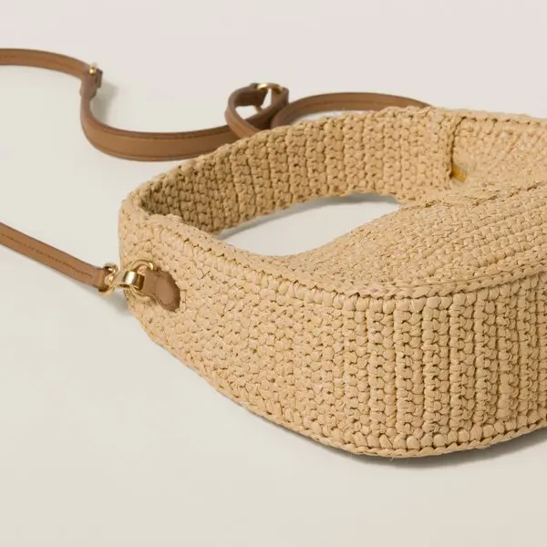 Miu Miu Wander Crochet Hobo Bag