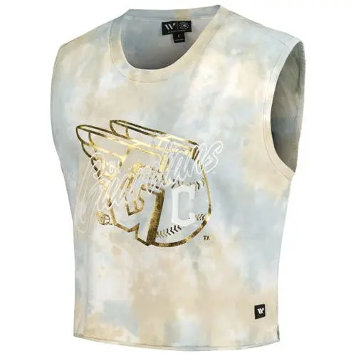THE WILD COLLECTIVE Cleveland Guardians Graphic Muscle Tank Top