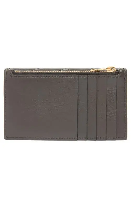 Saint Laurent Cassandre Envelope Flap Card Case - Urban Grey