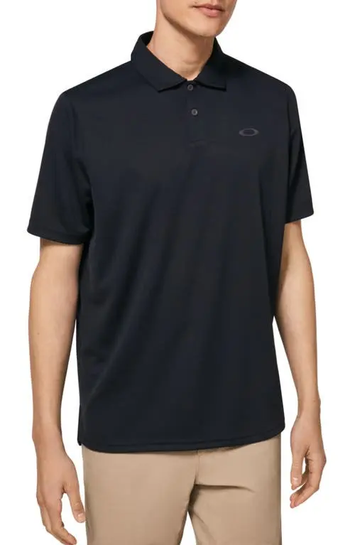 Oakley Icon Performance Golf Polo - Blackout