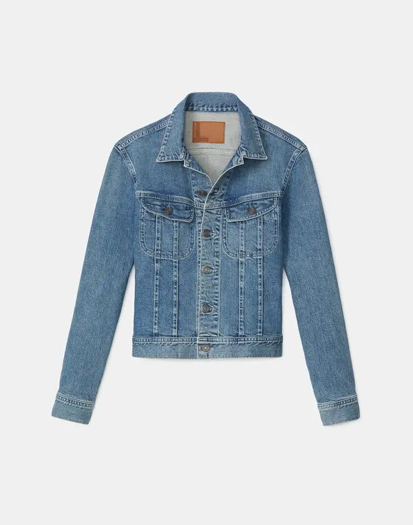Lafayette 148 New York L148 Denim Jacket