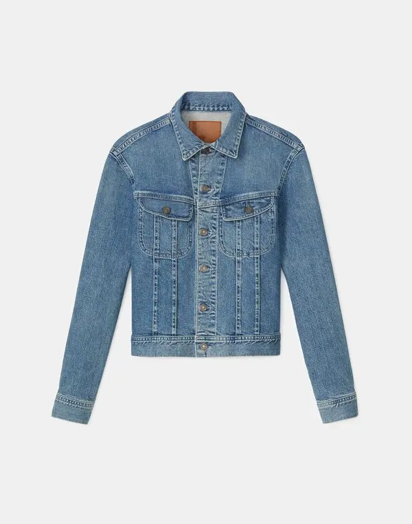 Lafayette 148 New York L148 Denim Jacket
